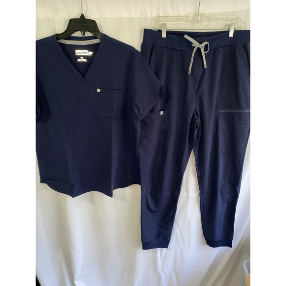 Fabletics | Pants & Jumpsuits | New Fabletics Navy Blue Scrub Set ...